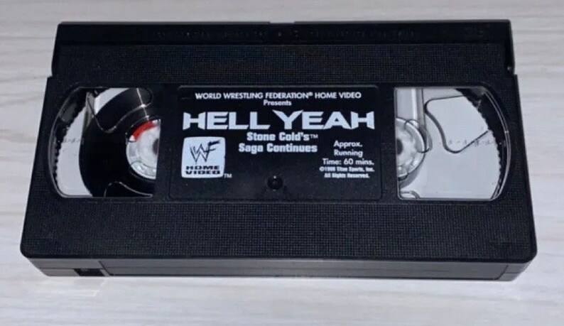 Hell Yeah: Stone Cold's Saga Continues WWF Wrestling VHS 1999 - Etsy