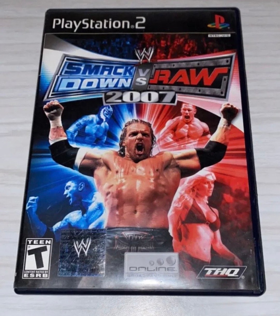 Playstation 2 PS2 Game WWE Smackdown VS Raw 2007 CIB Complete - Etsy