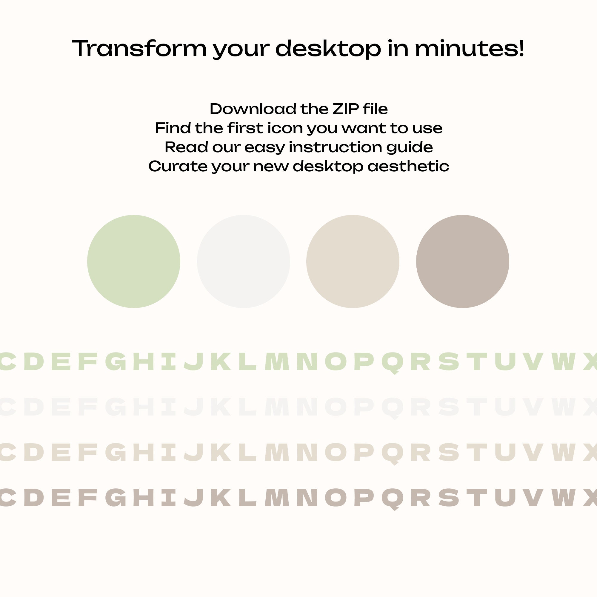 Clean Girl Folder Icons 117 Assets, Aesthetic Trending Desktop ...