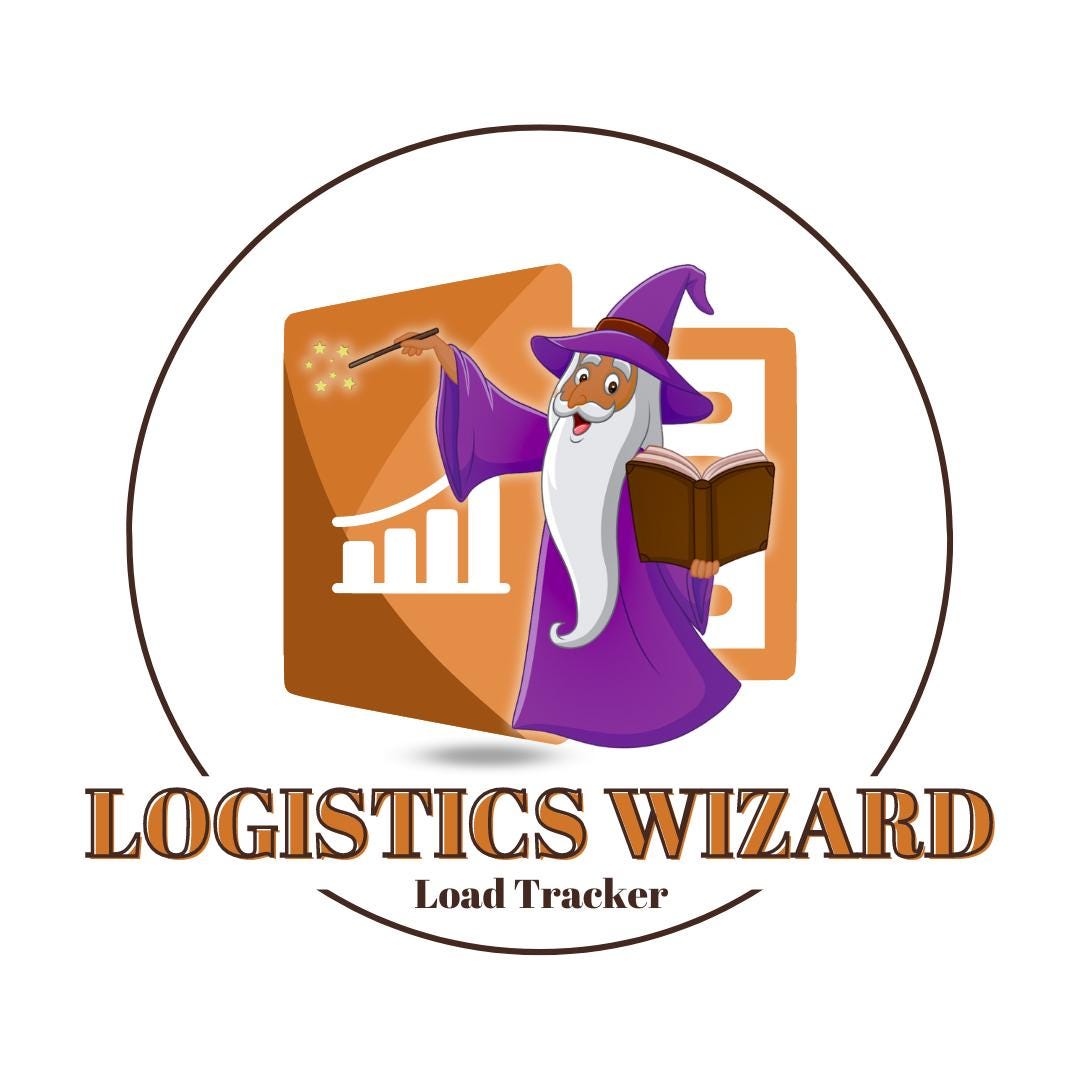 Logistics Wizard Load Tracker Worksheet - Etsy