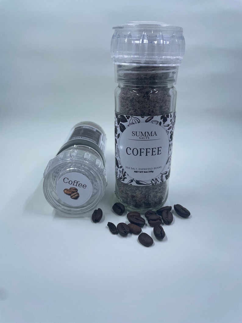 Coffee Salt - Espresso Infused Seasoning Salt for the Inspired Home ...