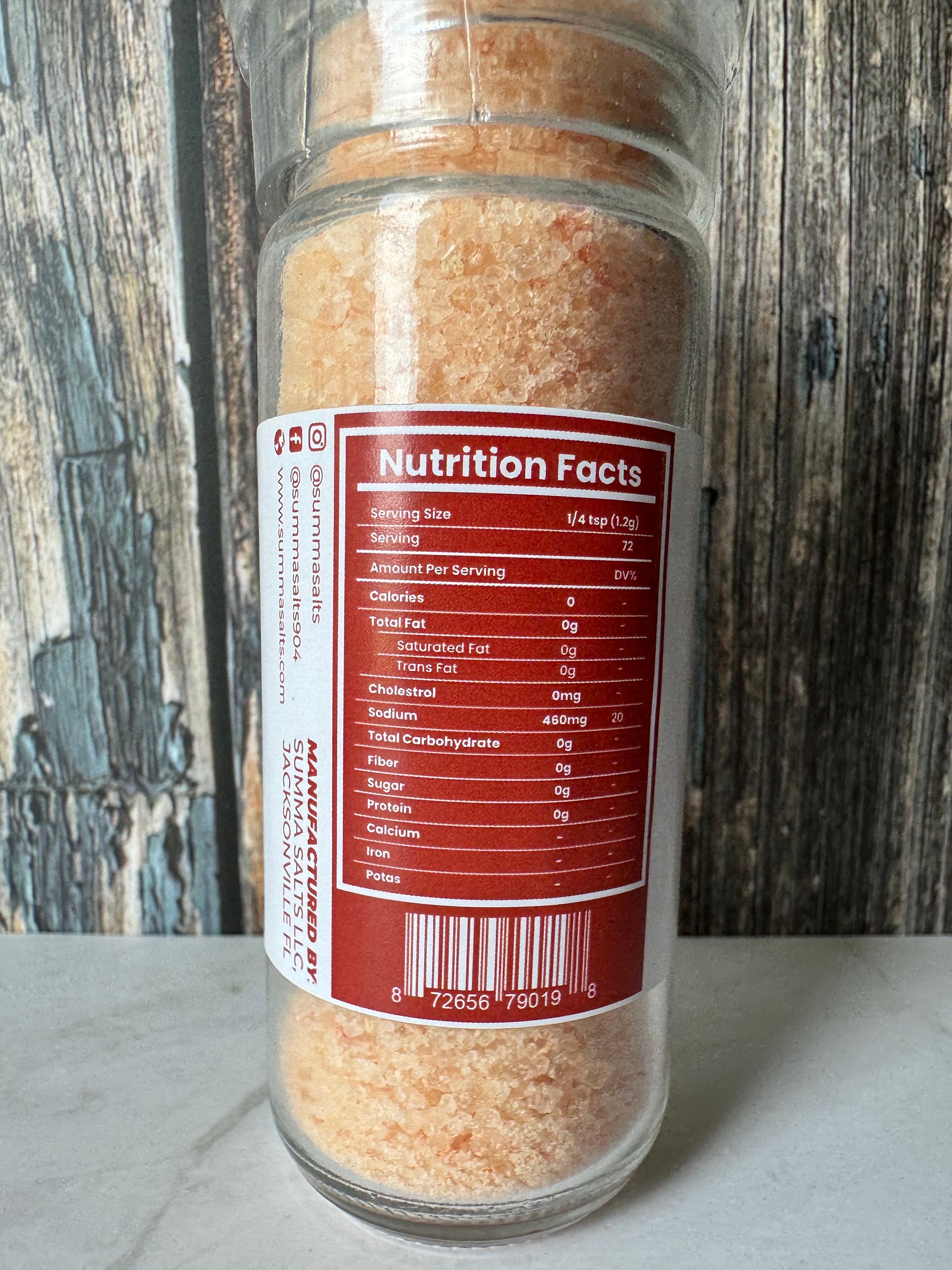 Carolina Reaper Salt - Pepper Infused Spicy Coarse Sea Salt - Etsy