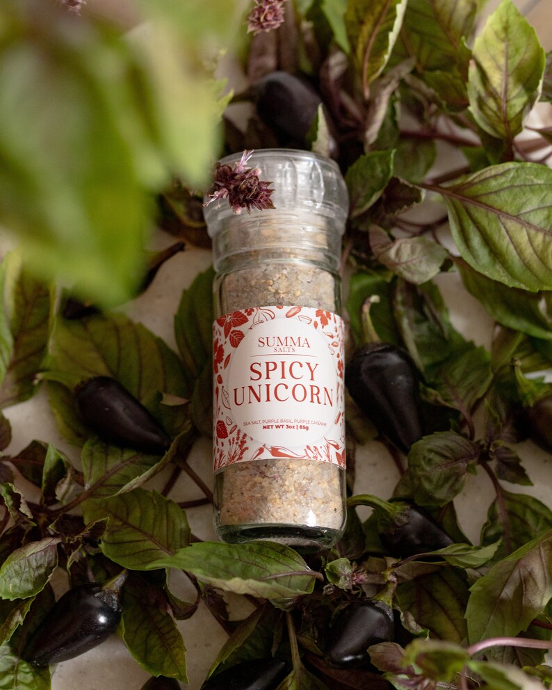 Spicy Italian Salt Blend: Sea Salt, Herbs, Superhot Peppers - Etsy
