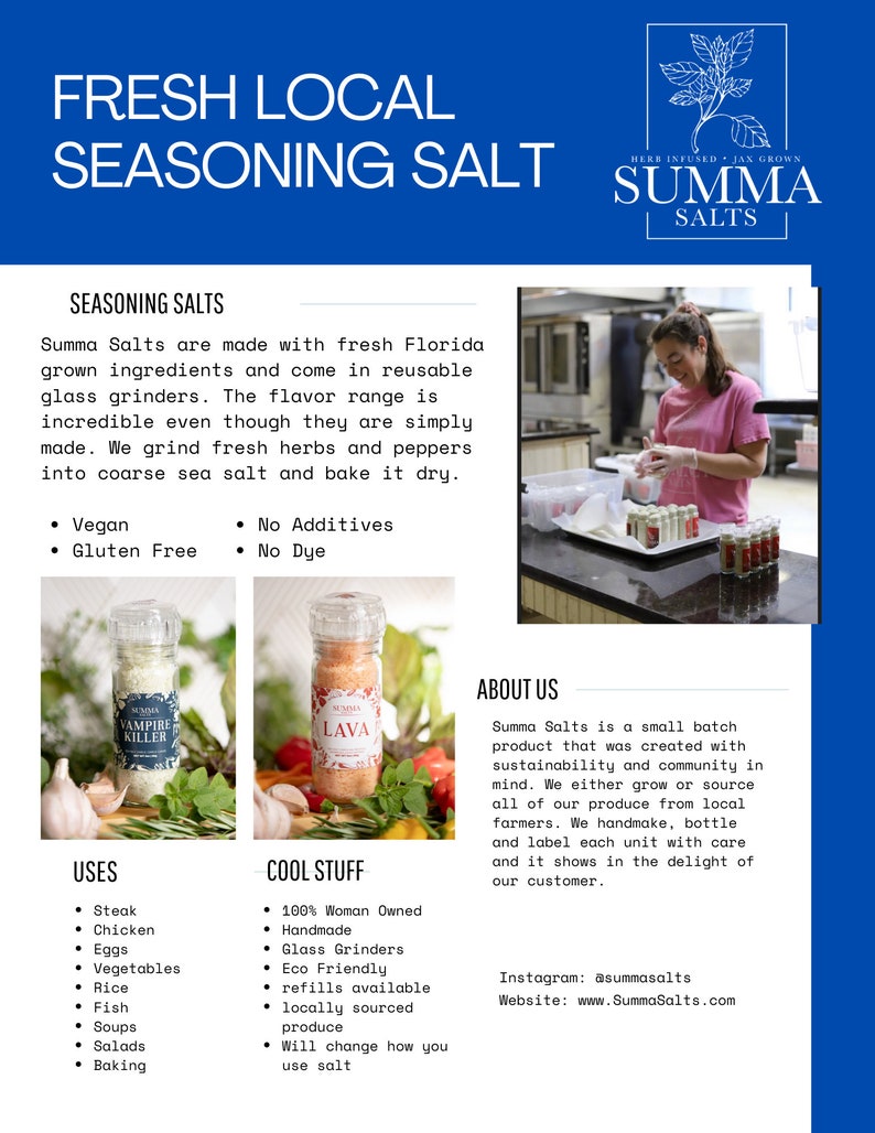 Basil Garlic Sea Salt: Vegan Gluten-free Seasoning - Etsy