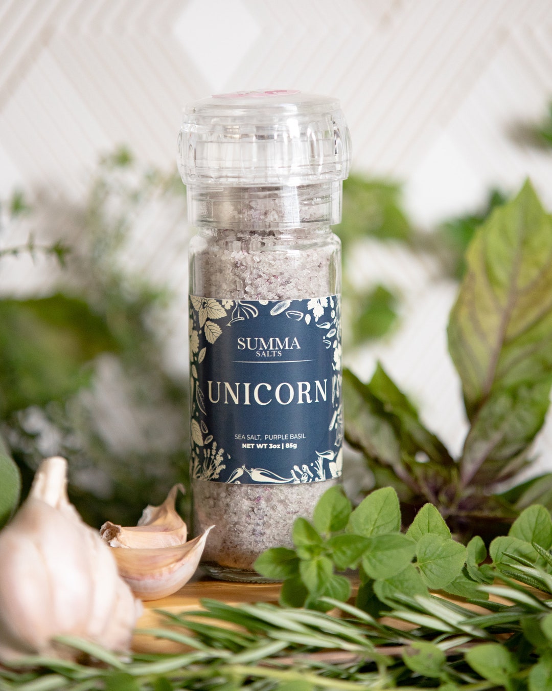 Unicorn Salt - Made With Purple Basil and Sea Salt - Etsy