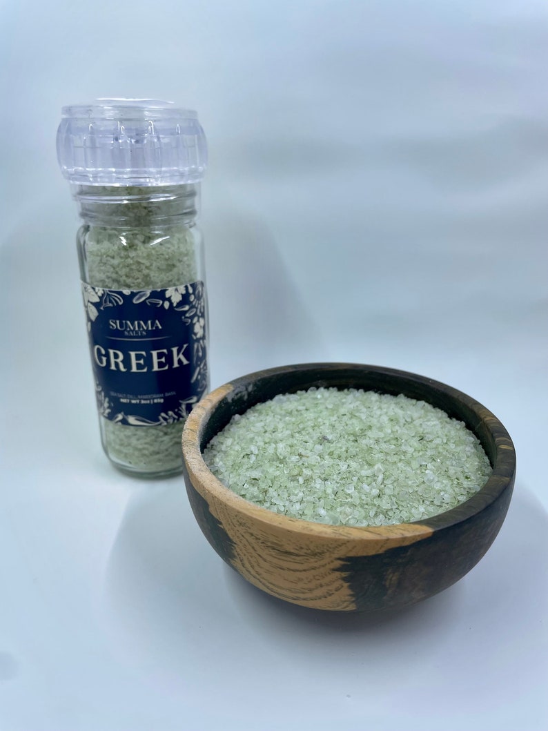 Greek Salt - Made With Dill, Marjoram, and Basil - Etsy