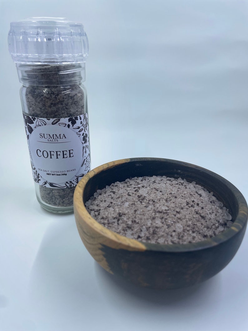 Coffee Salt - Espresso Infused Seasoning Salt for the Inspired Home ...
