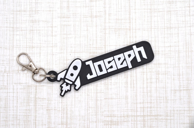 Rocket Bag Tag-back to School Bag Tag Gift-space Backpack - Etsy