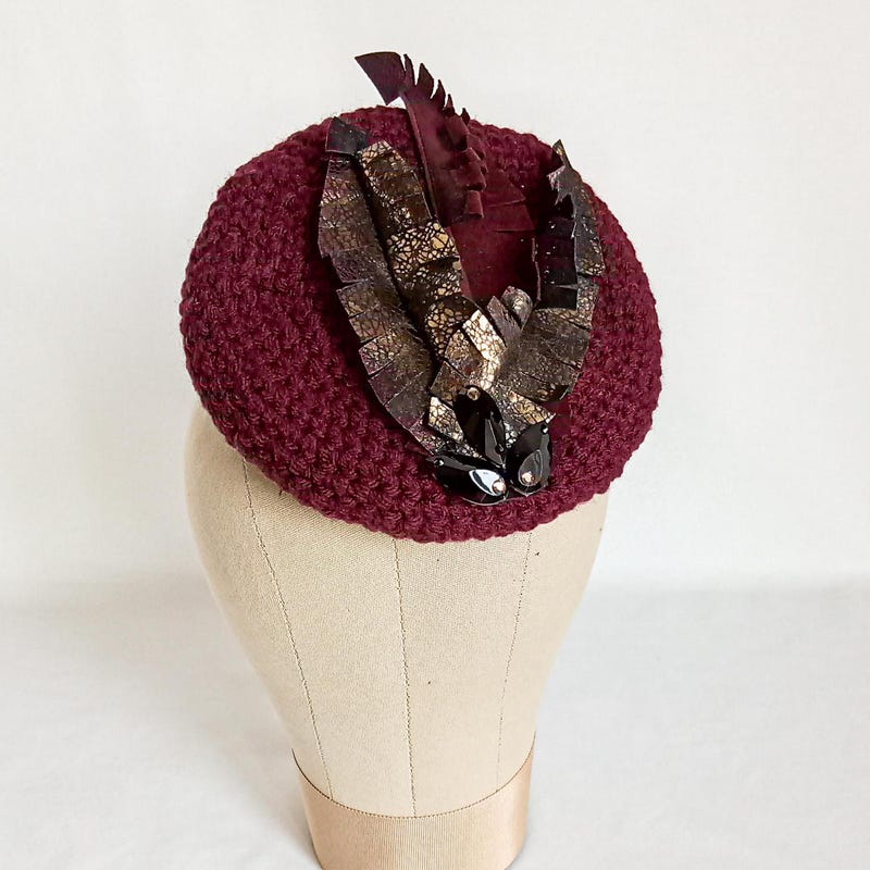Crochet Fascinator - Etsy