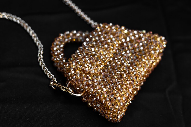 Luxury Crystal Bag, Luxury Bag, Luxury Purse, Bead Bag, Small Purse ...