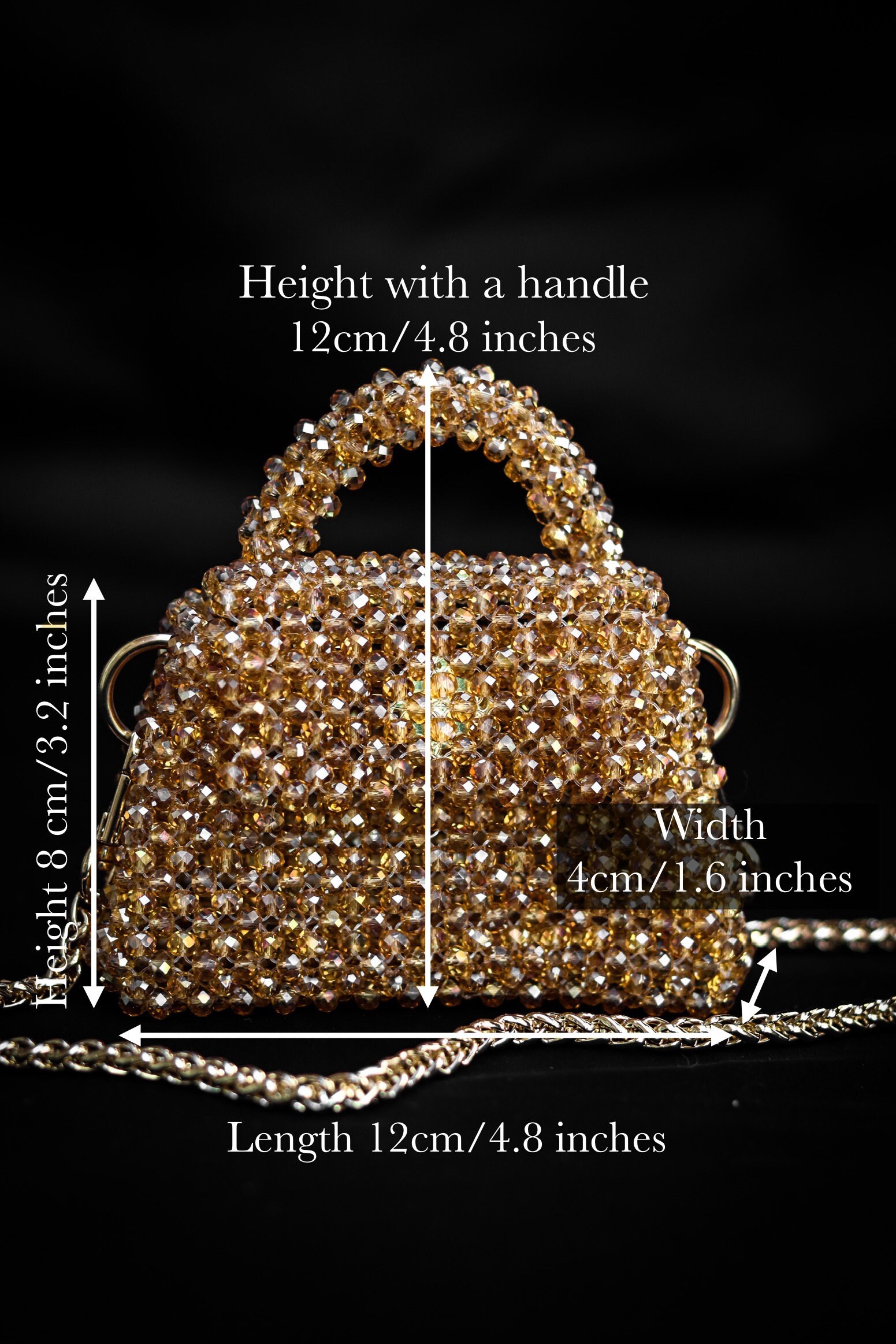 Luxury Crystal Bag, Luxury Bag, Luxury Purse, Bead Bag, Small Purse ...