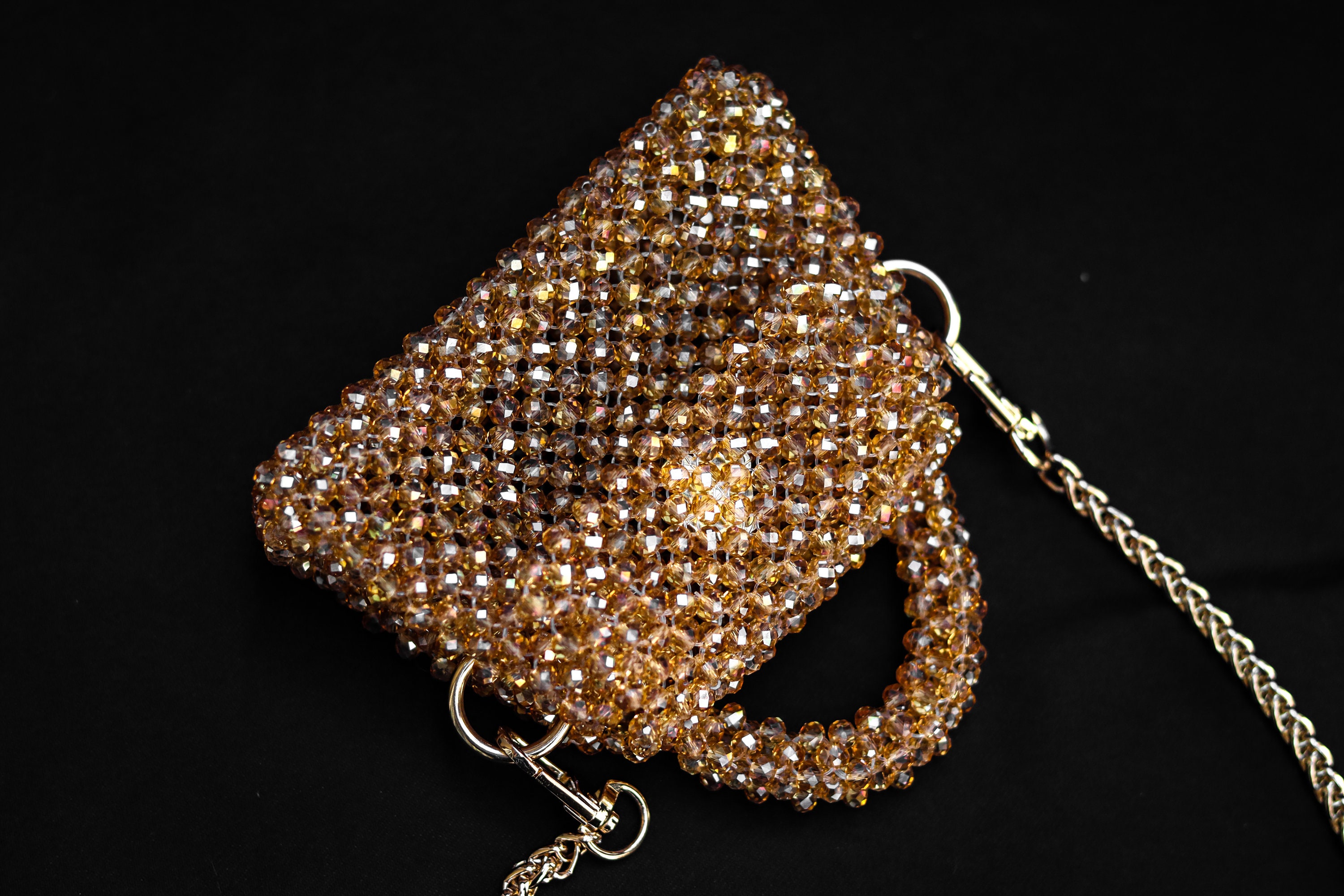Luxury Crystal Bag, Luxury Bag, Luxury Purse, Bead Bag, Small Purse ...