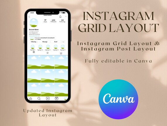 Instagram Layout Iphone