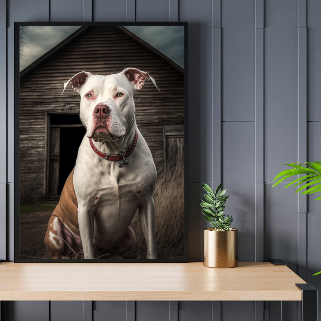 Dog - Rustic Barn Art, Farm Prints, Farm Animal Art, Digital (JPEG ...