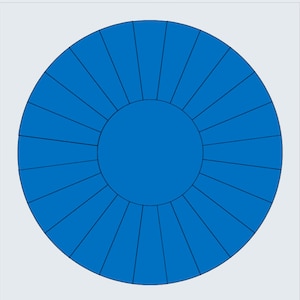 Editable Wheel of Fortune Wheel and Wedges | Template | Party Games ...