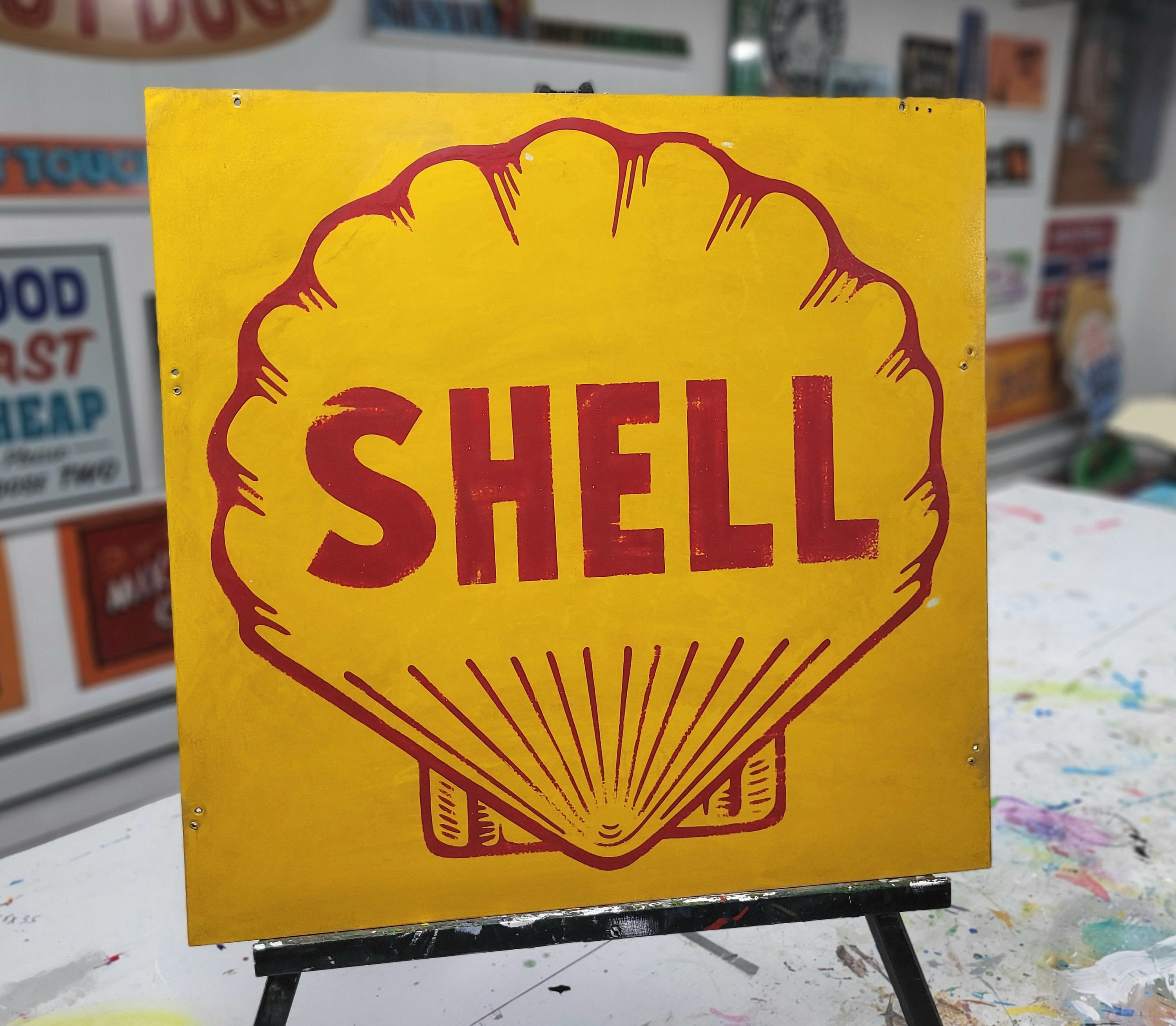 Old Shell Signs