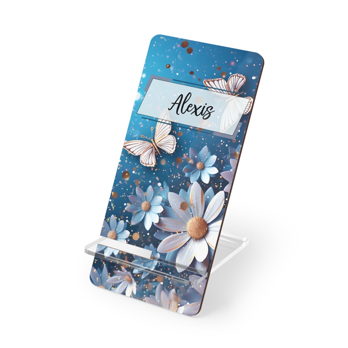 Personalized Cell Phone Stand, Desk Accessory, Office Decor, Phone ...