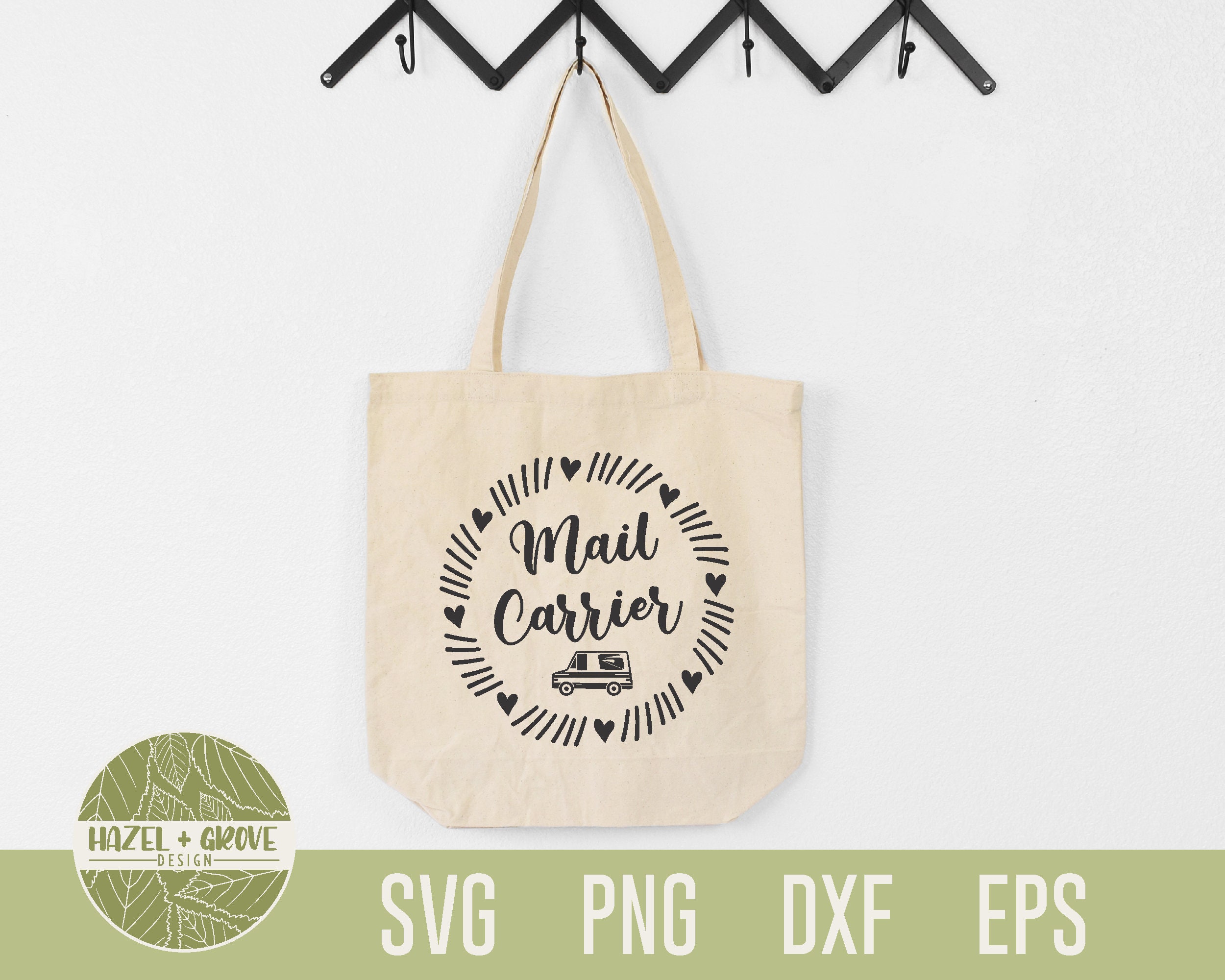 Mail Carrier Design | Svg Png Dxf Eps File, Career T Shirt, Cute ...