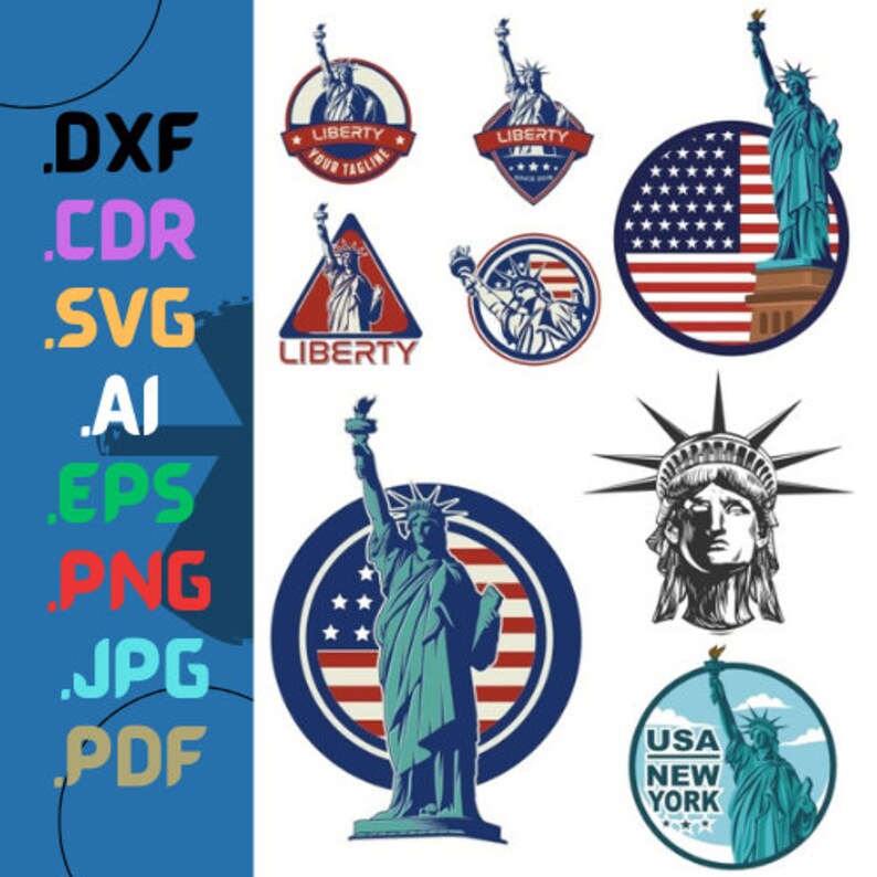 Statue of Liberty Freedom ,wall Art, New York Decor, Living Room Decor ...