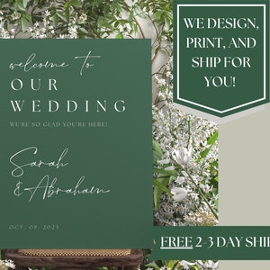 Custom Wedding Sign Custom Sign for Wedding Wedding Decor - Etsy