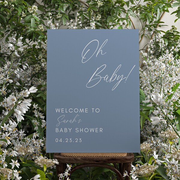 Oh Baby Sign - Etsy