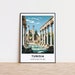 Tunisia Poster Carthage Ruins Print Tunisia Travel Print Wall Art ...