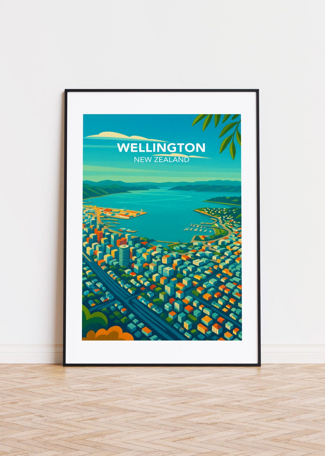 Wellington Poster, Wellington Print, Wellington Illustration ...