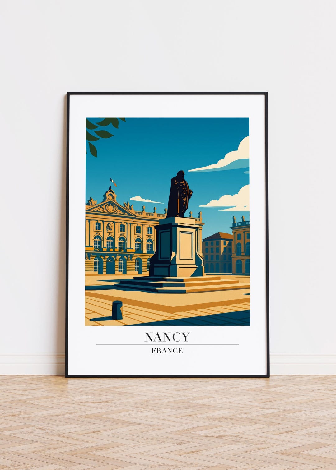 Nancy Print : Modern Travel Poster Style Nancy Poster - Etsy