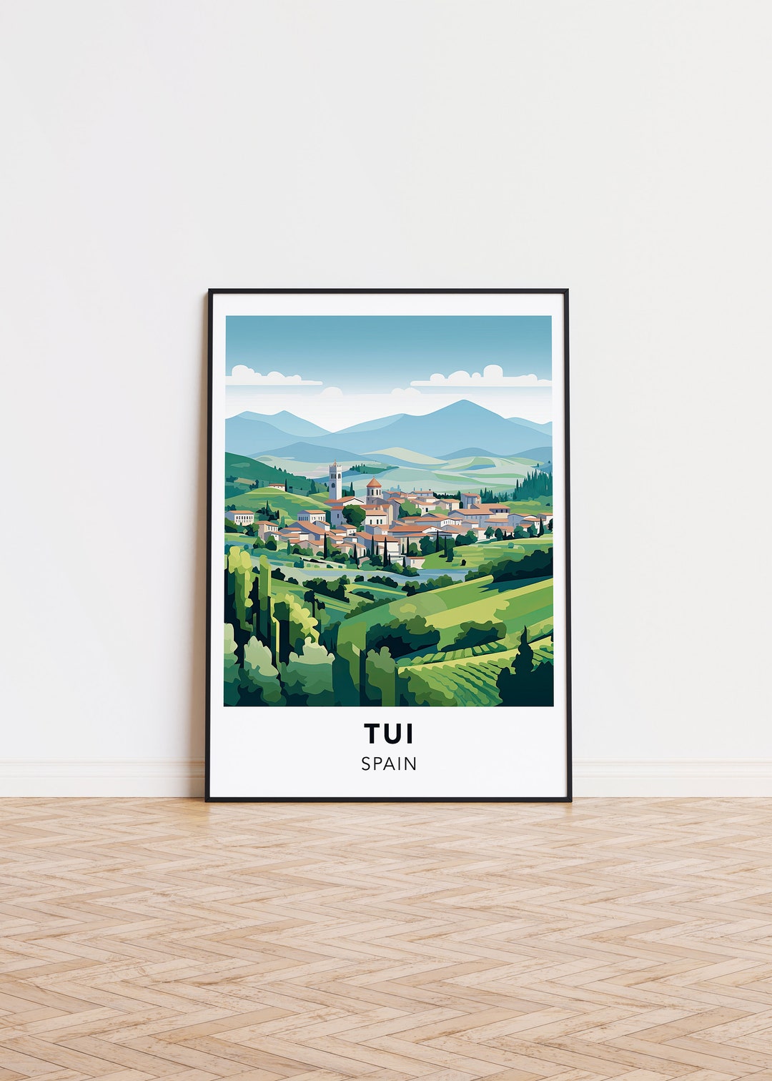 Tui Poster Spain Print Tui Travel Print Wall Art, Spain Travel Poster ...