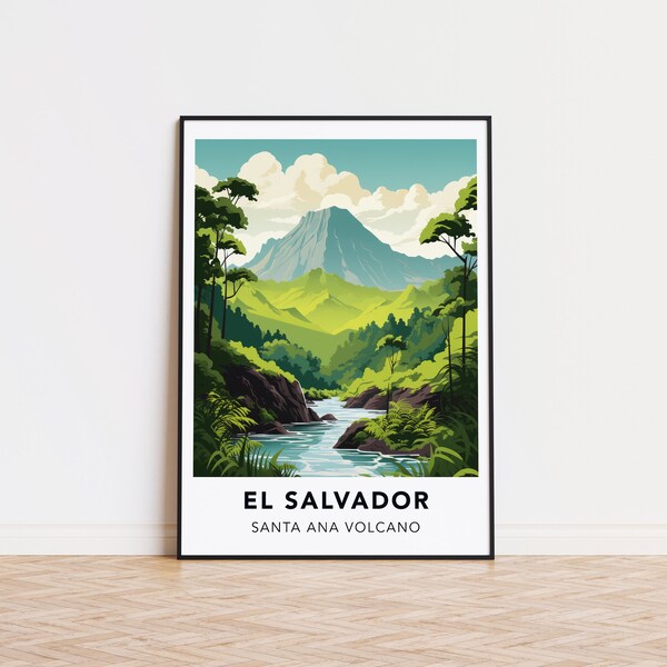 El Salvador Poster - Etsy