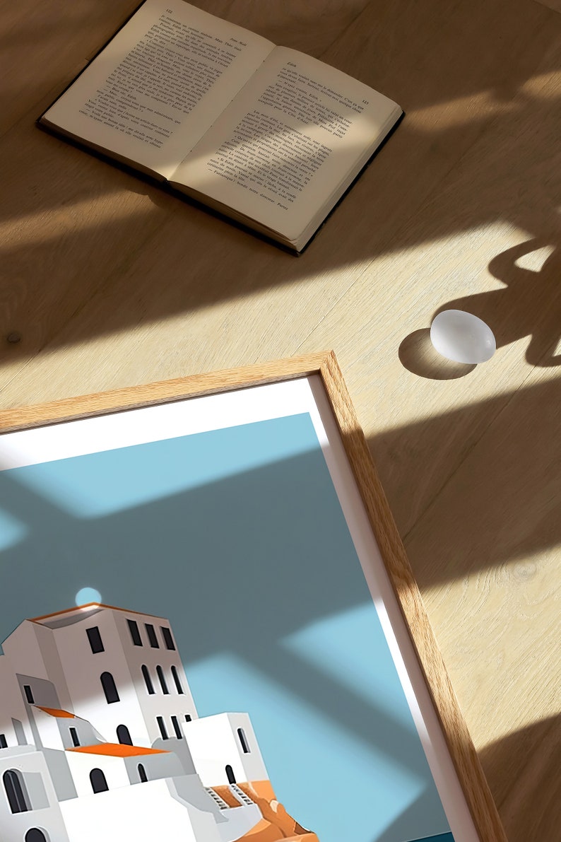 Peñíscola Poster Spain Print Peñíscola Travel Print Wall Art - Etsy