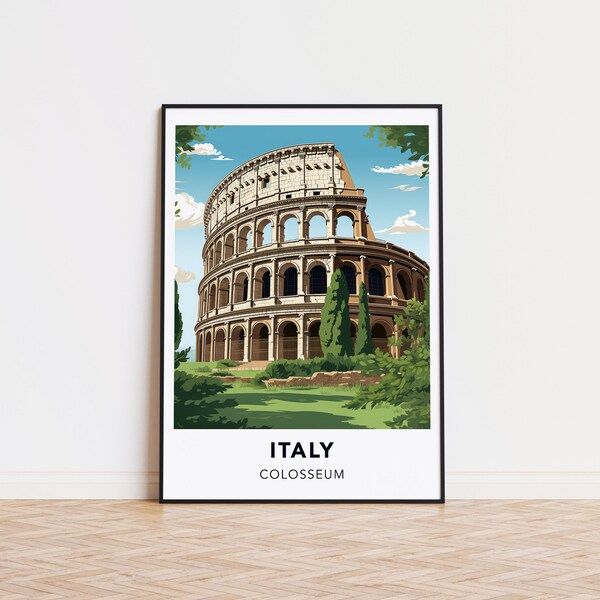 Italy Travel Poster - Etsy