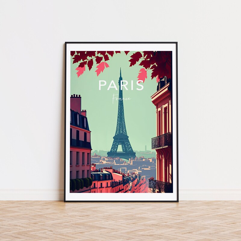 Paris Poster - Etsy
