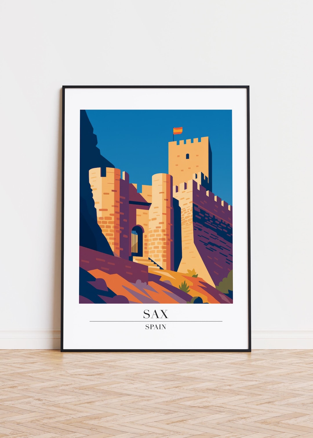 Sax Print : Modern Travel Poster Style Sax Poster - Etsy