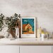 Abaiang KIRIBATI Poster: Modern Travel Illustration Art - Etsy