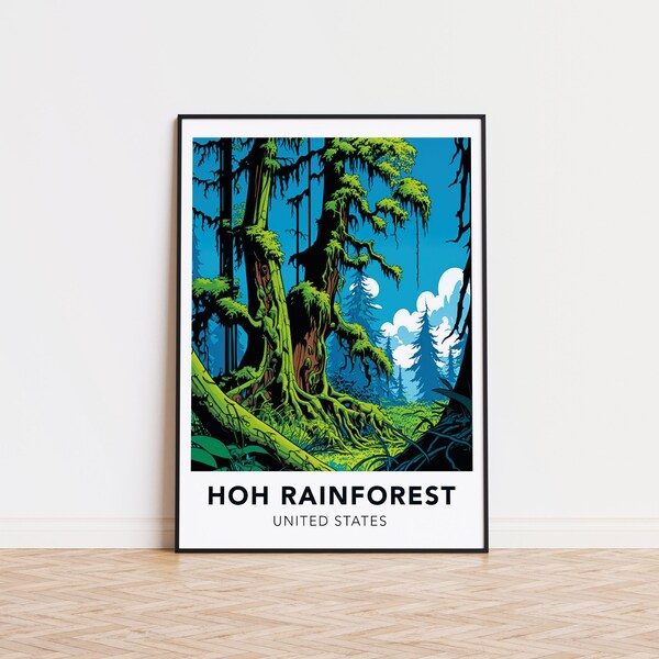 Rainforest Print - Etsy