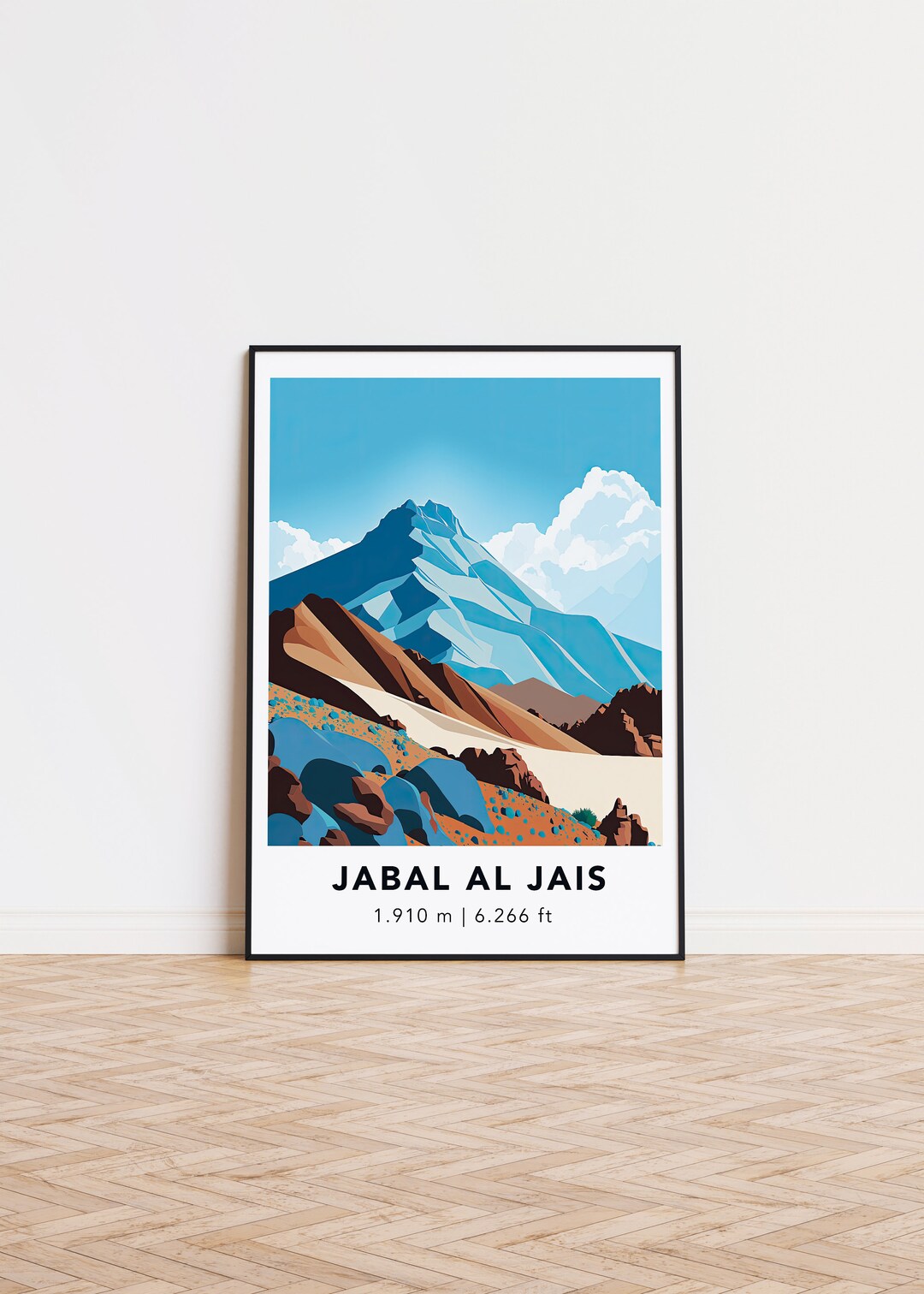 Jabal Al Jais Print Poster Designed in Germany, Printed in 32 Countries ...
