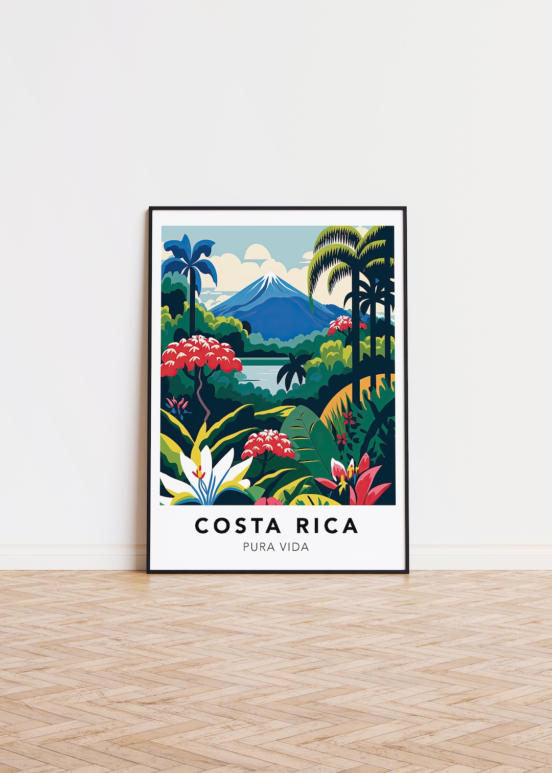 Costa Rica Print Poster Designed in Germany, Printed in 32 Countries ...