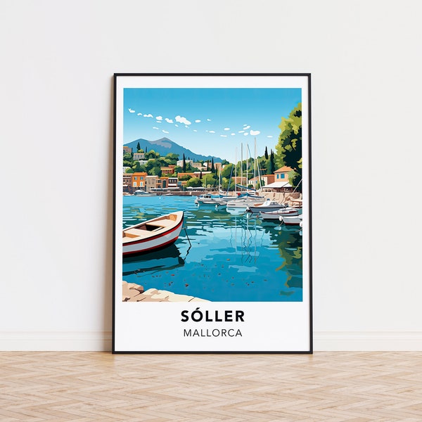Mallorca Poster - Etsy UK