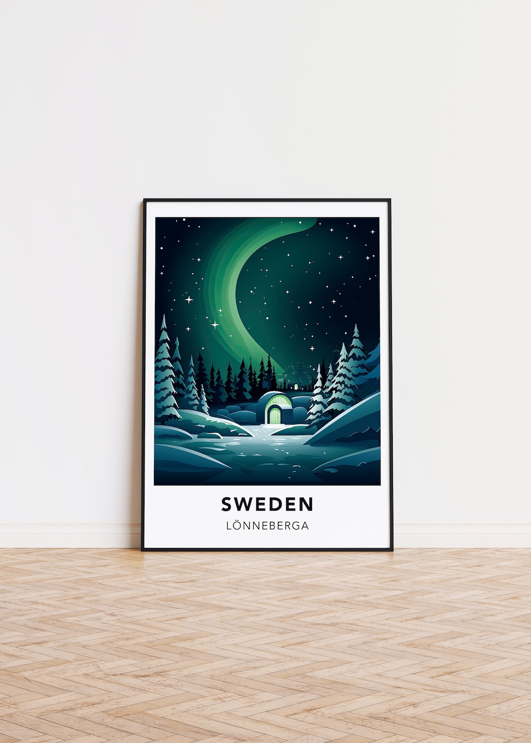 Sweden Poster Lönneberga Print Sweden Travel Print Wall Art, Sweden ...