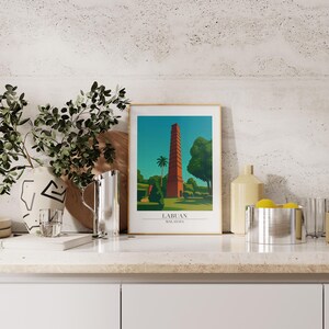 Labuan Malaysia Poster: Modern Travel Art Print - Etsy