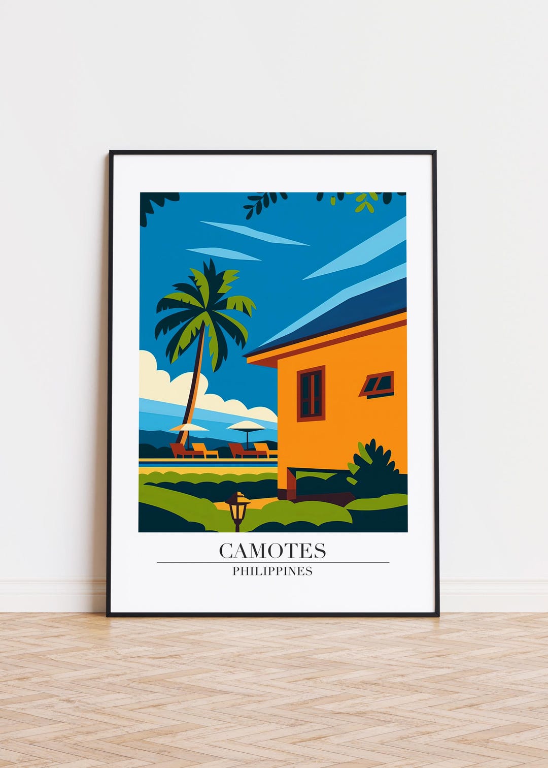 Camotes Islands Poster: Philippines Travel Art Print - Etsy