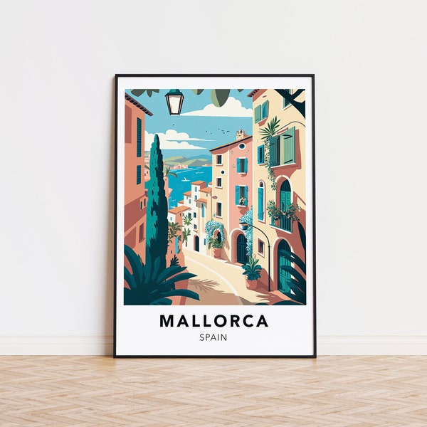 Mallorca Poster - Etsy