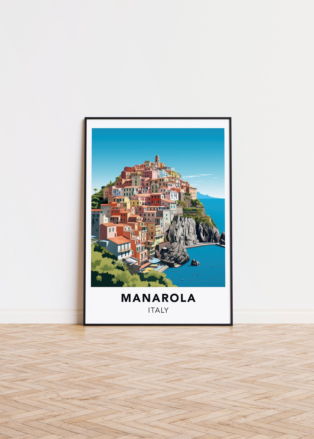 Manarola Poster Italy Print Manarola Travel Print Wall Art, Italy ...
