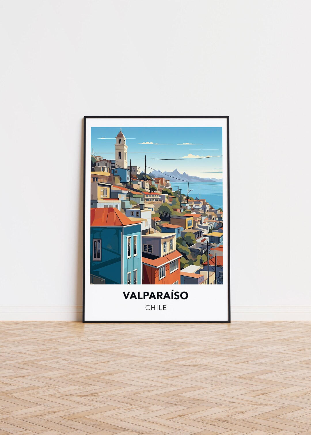 Valparaíso Poster Chile Print Valparaíso Travel Print Wall Art, Chile ... Valparaíso Poster Chile Print Valparaíso Travel Print Wall Art, Chile ...