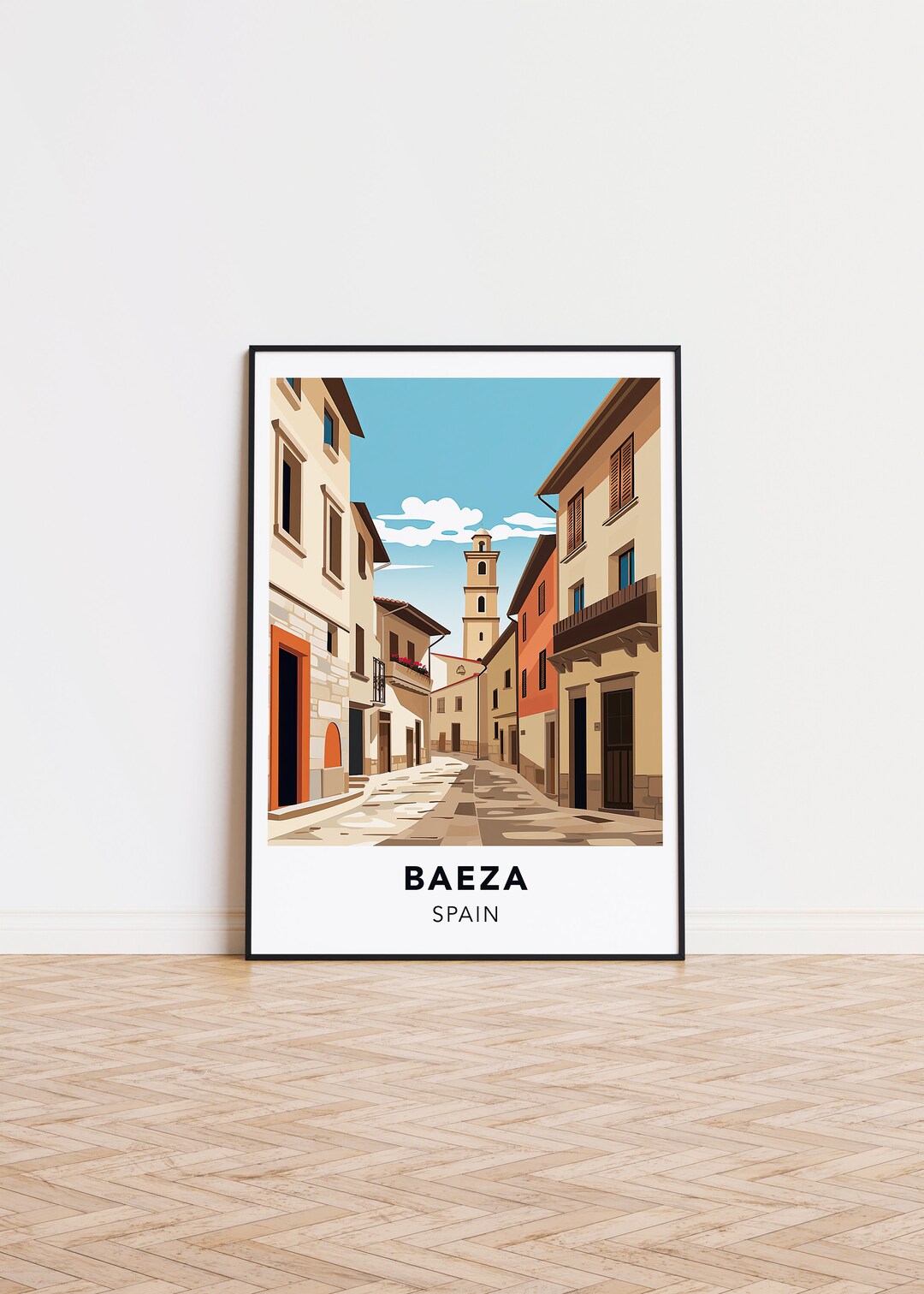 Baeza Poster Spain Print Baeza Travel Print Wall Art, Spain Travel ...