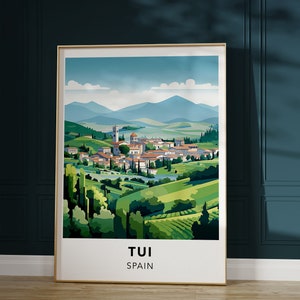 Tui Poster Spain Print Tui Travel Print Wall Art, Spain Travel Poster ...
