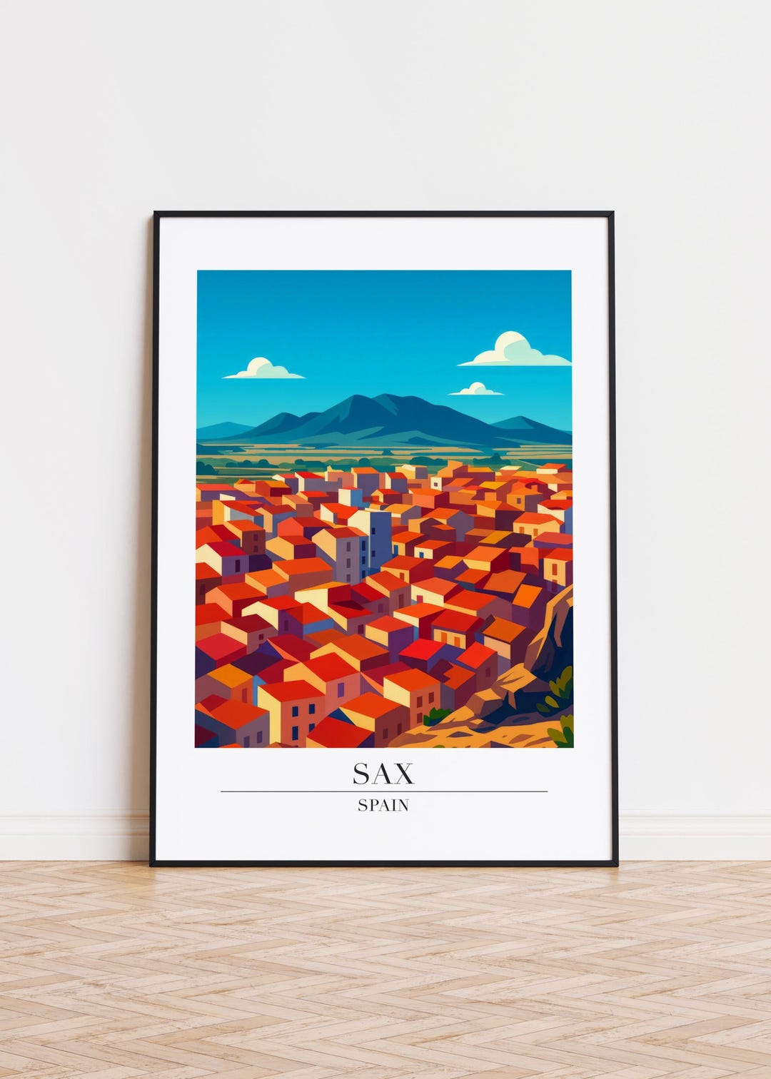 Sax Print : Modern Travel Poster Style Sax Poster - Etsy