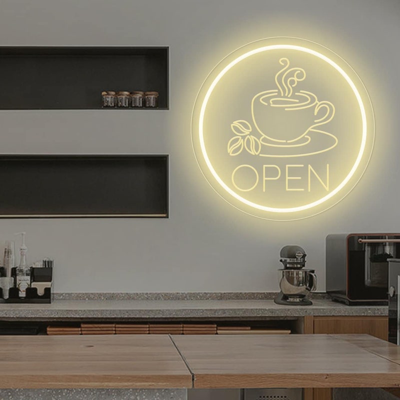 Lighted Open Sign - Etsy