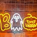 Boo Halloween Neon Sign, Halloween Decor Indoor for Home, Halloween LED ...